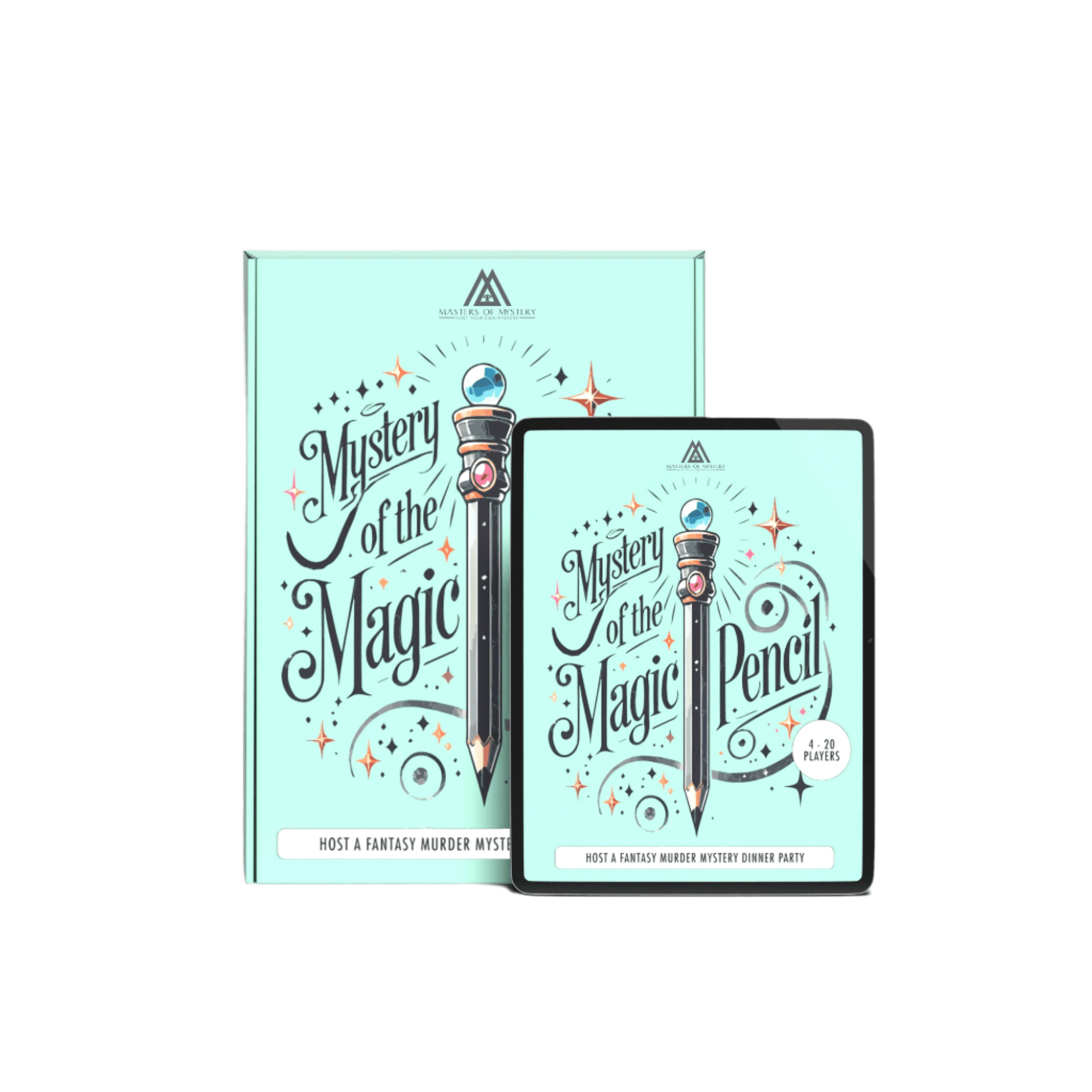 Kids Murder Mystery Game Kit - Mystery of the Magic Pencil – Masters of ...