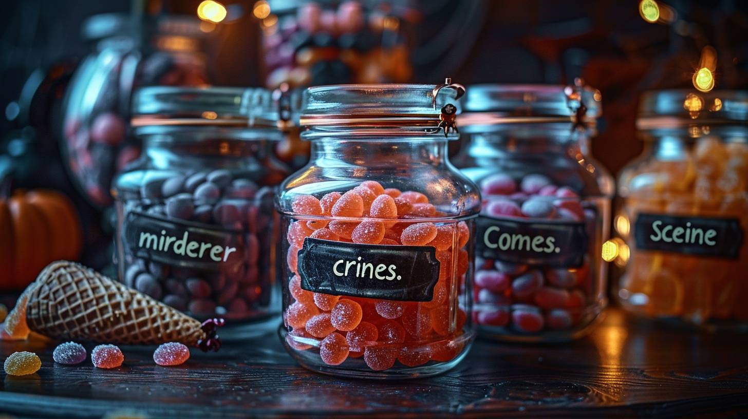 Transform Your Halloween Party with Candy Jars That Double as Murder M ...