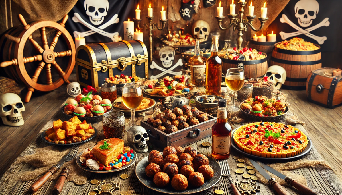 Pirate-Themed Dinner and Drinks Menu: A Swashbuckling Feast – Masters ...