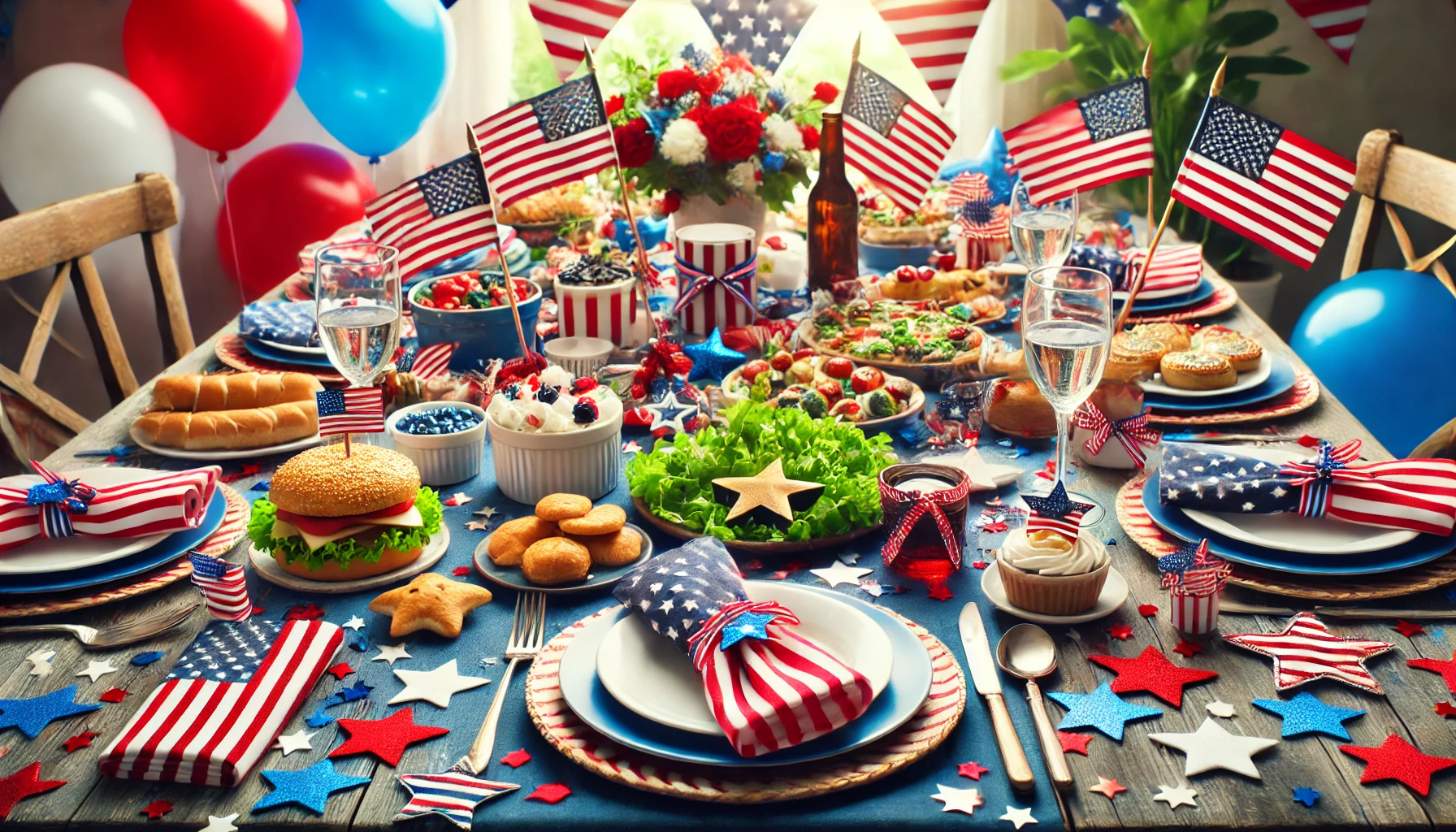 Independence Day BBQ Dinner and Drinks Menu: A Festive Feast – Masters ...