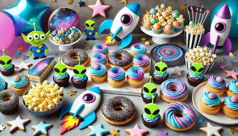 Space Themed Dinner and Drinks Menu: A Galactic Feast – Masters of Mystery