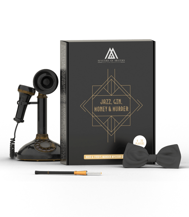 Murder Mystery Game Kits | Host Your Own Murder Mystery Party – Masters ...