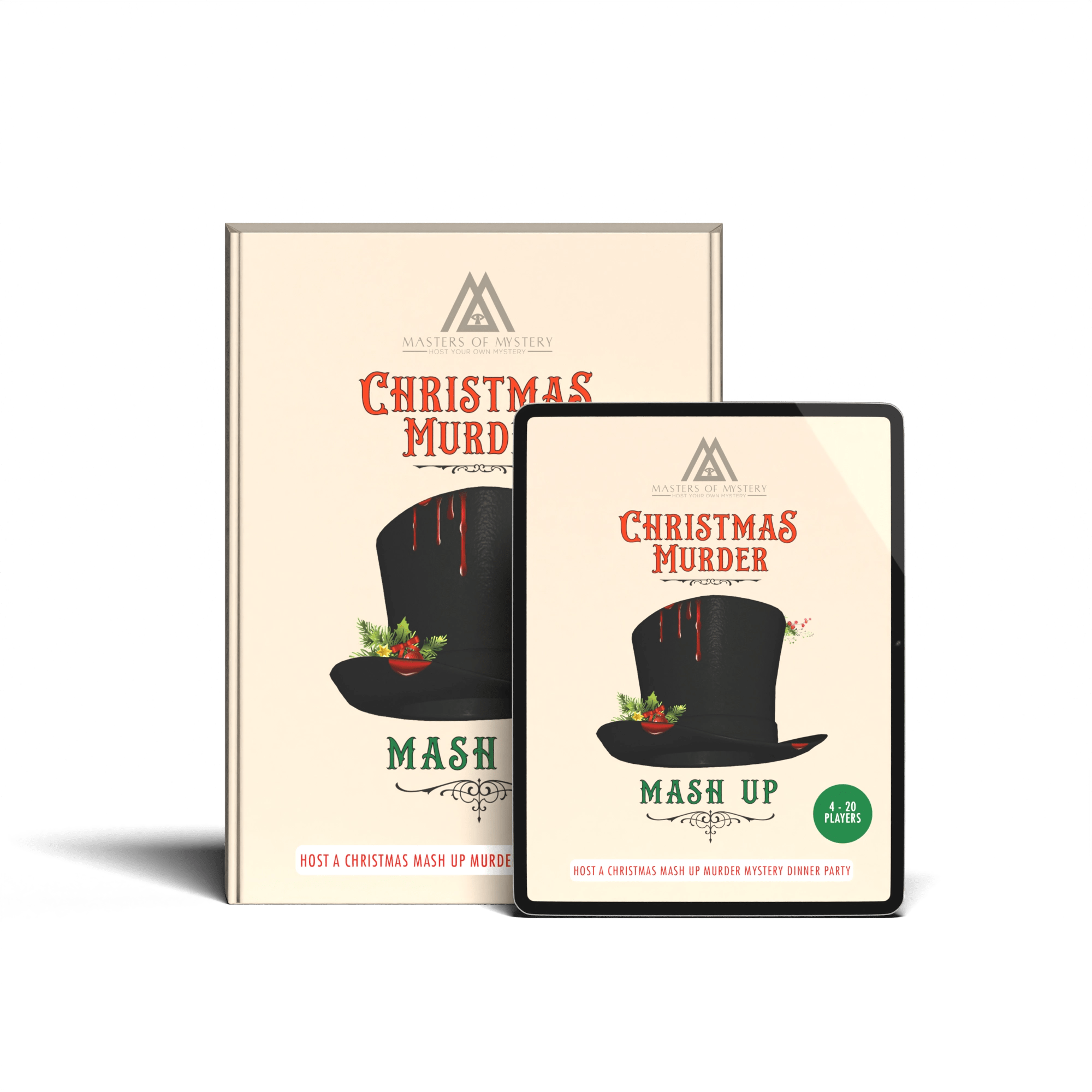 Christmas Murder Mystery Host Your Own Dinner Party Game Kit – Masters ...