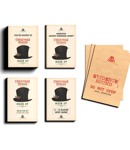 Christmas Murder Mystery Host Your Own Dinner Party Game Kit – Masters ...