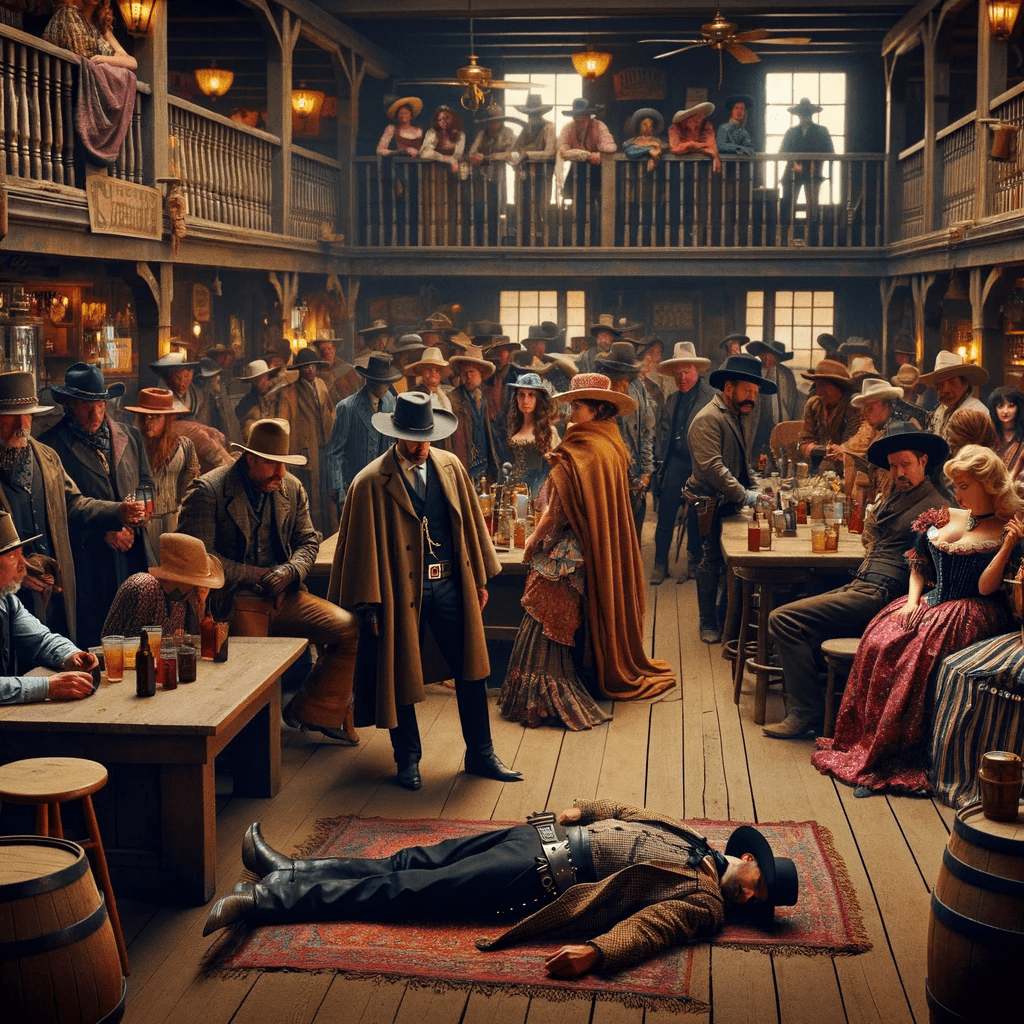 Wild West Cowboy Murder Mystery Host Your Own Game Kit – Masters of Mystery