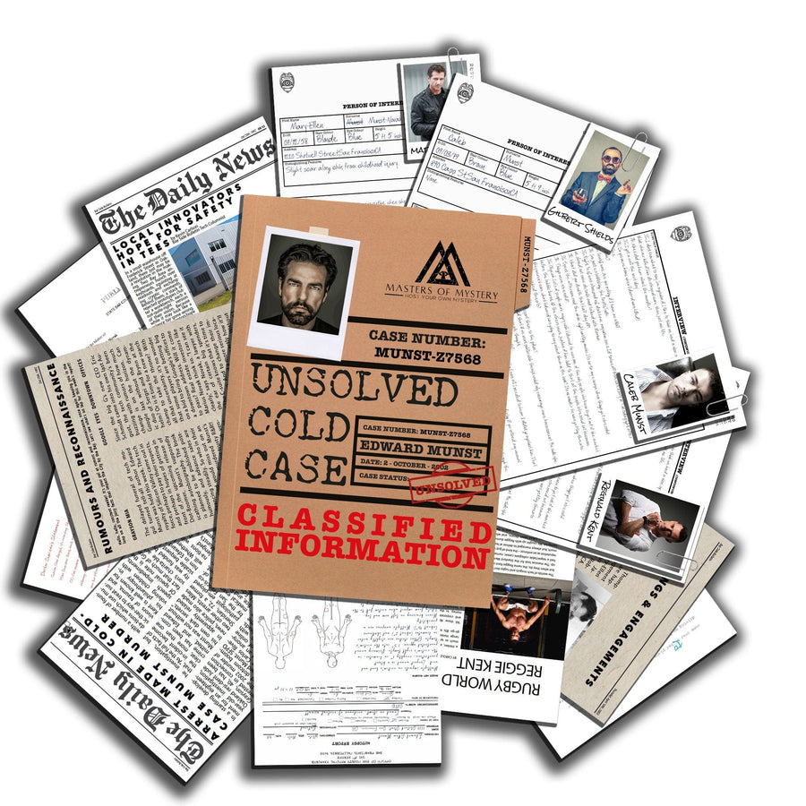 Unsolved Cold Case File Games – Masters of Mystery