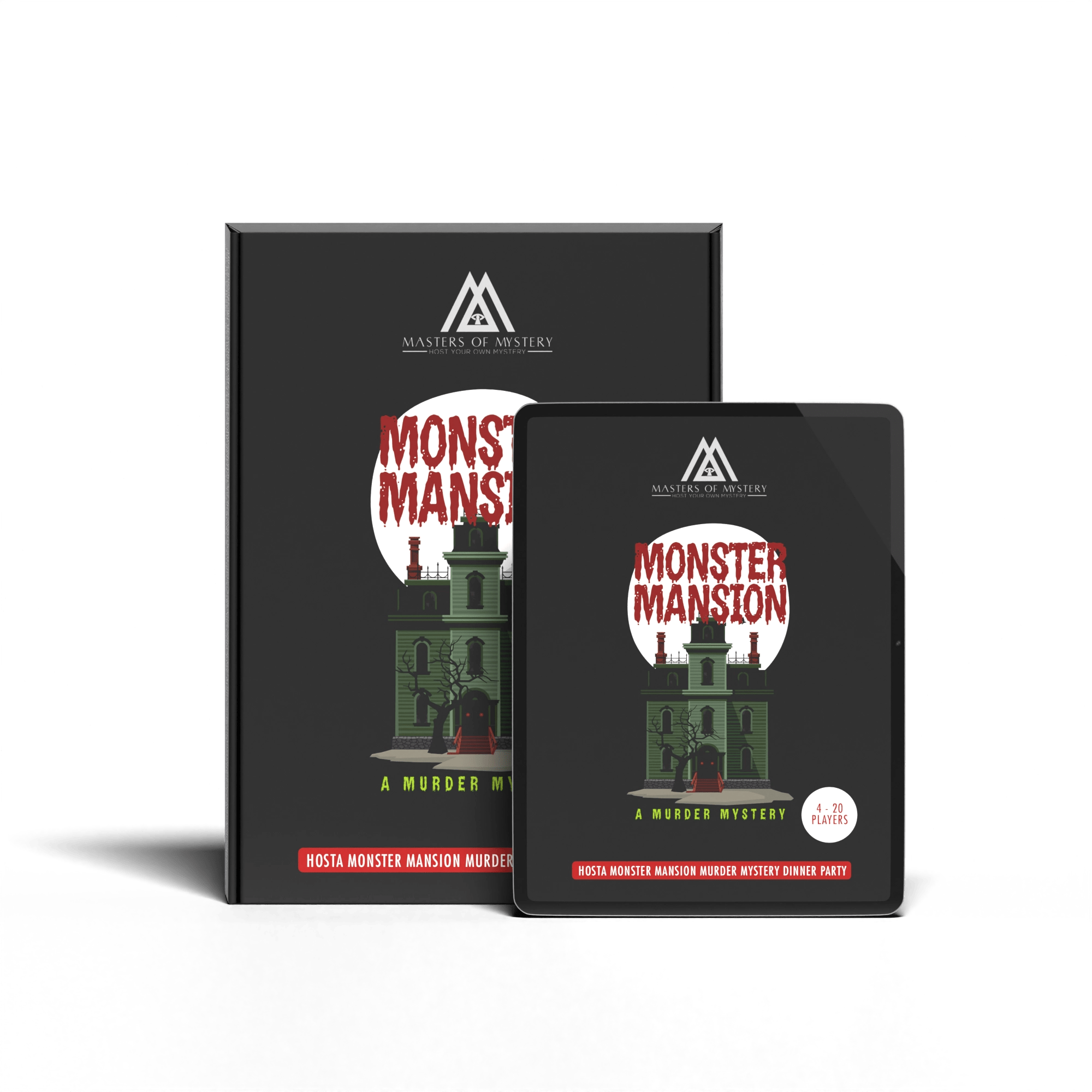 Get Halloween Murder Mystery Game Kit - Monster Mansion – Masters of ...