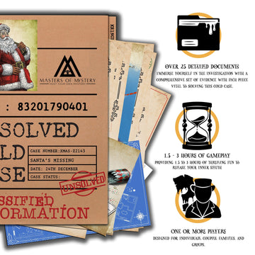 Murder Mystery Party Game Kits | Masters of Mystery