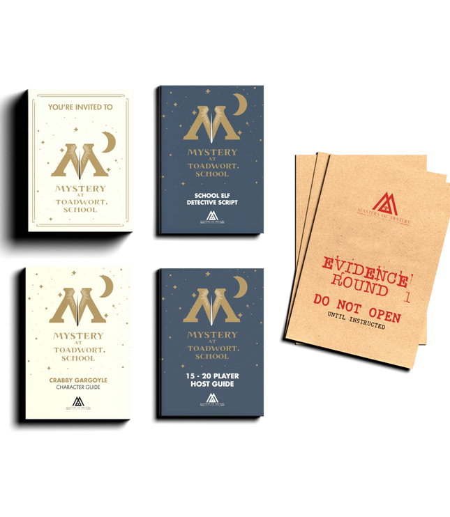 Murder Mystery Game Kits | Host Your Own Murder Mystery Party – Masters ...