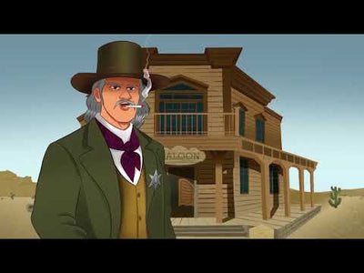 Wild West Cowboy Murder Mystery Host Your Own Game Kit