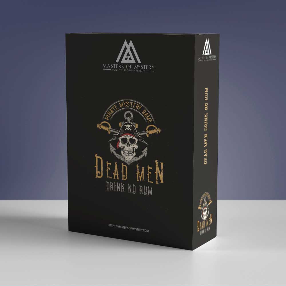 Pirate Murder Mystery Host Your Own Game Kit