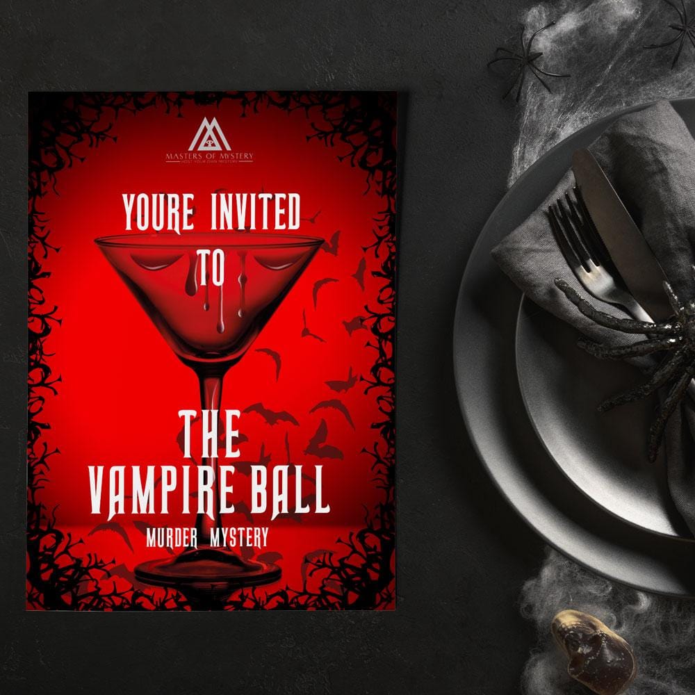 Halloween Murder Mystery Game Kit - Vampire Ball – Masters of Mystery